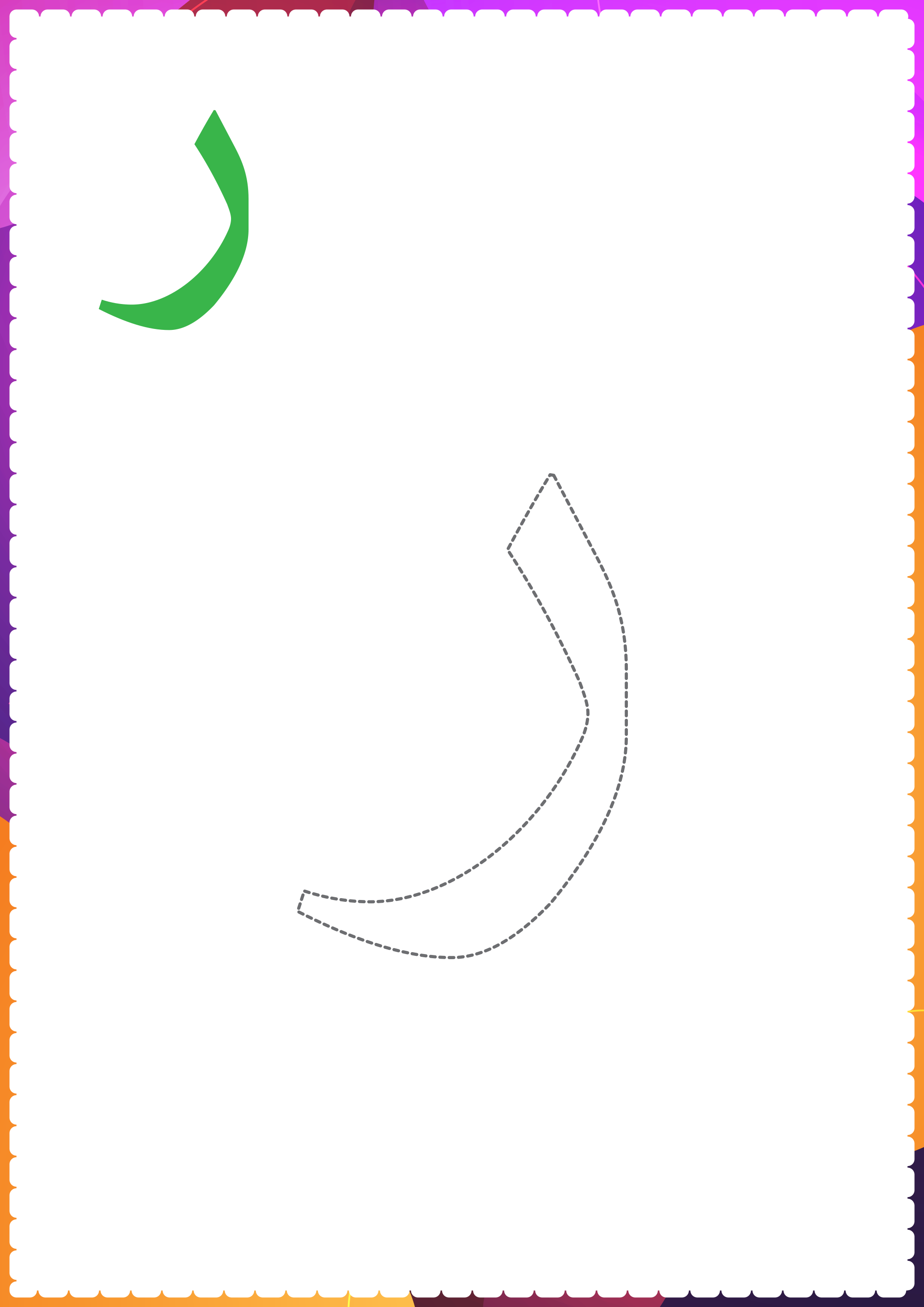 Free printable Arabic alphabet (Harf) ر Raa for tracing and coloring ...